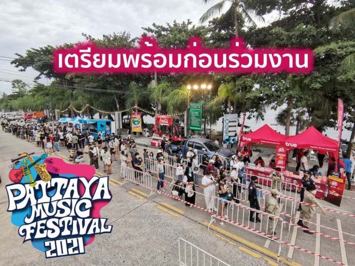 Finale des Pattaya Music Festival am Freitag und Samstag, Thailand