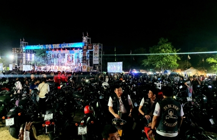 Burapa Pattaya Bike Week im Februar, Thailand, Pattaya