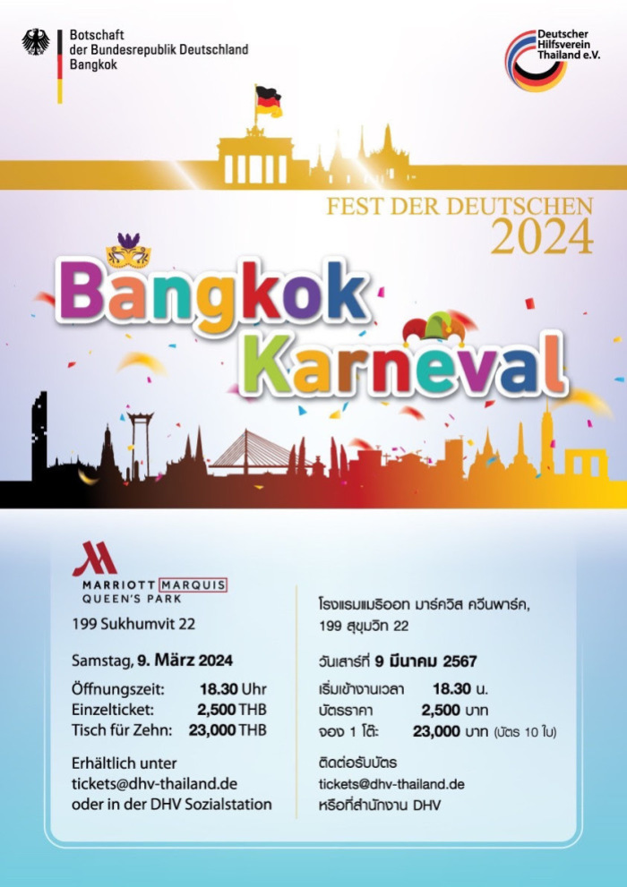 Fest der Deutschen 2024, Thailand, Bangkok