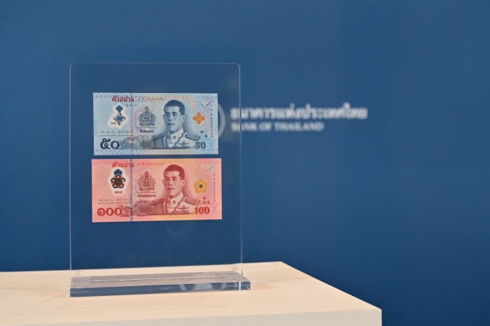 Neue Polymer-Baht-Banknoten ab November, Thailand