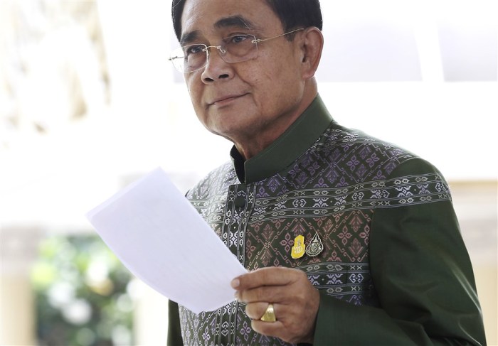 Prayut gratuliert den Wahlsiegern, Thailand, Bangkok