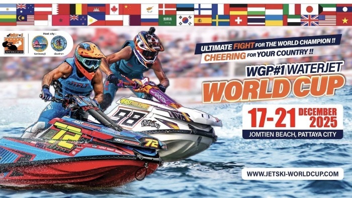 Pattaya richtet Jet-Ski-WM 2025 aus, Thailand