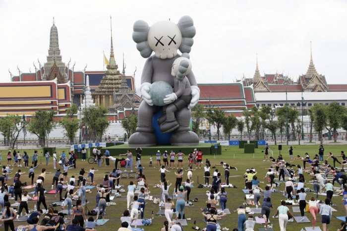 Sanam Luang wird bis Mitte November renoviert, Thailand, Bangkok