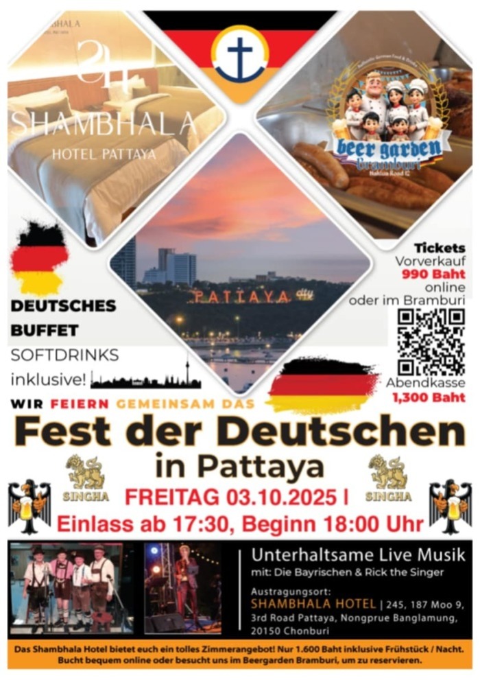 Fest der Deutschen in Pattaya, Thailand