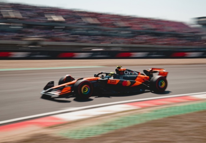 Norris im Formel-1-Training in China klar vor Verstappen