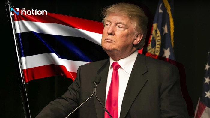 Thailand auf Platz 2 des „Trump Risikoindex“